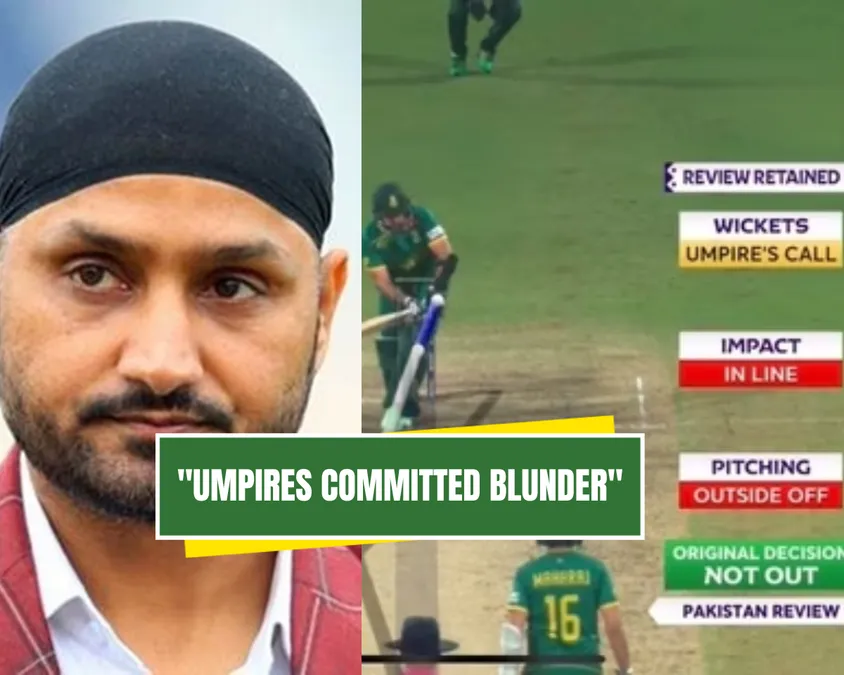 Harbhajan Singh Lashes At Umpire After Drs Decision In South Africa Vs