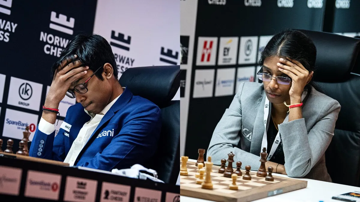 Norway Chess: Vaishali outwits Cramling, Praggnanandhaa loses to Nakamura
