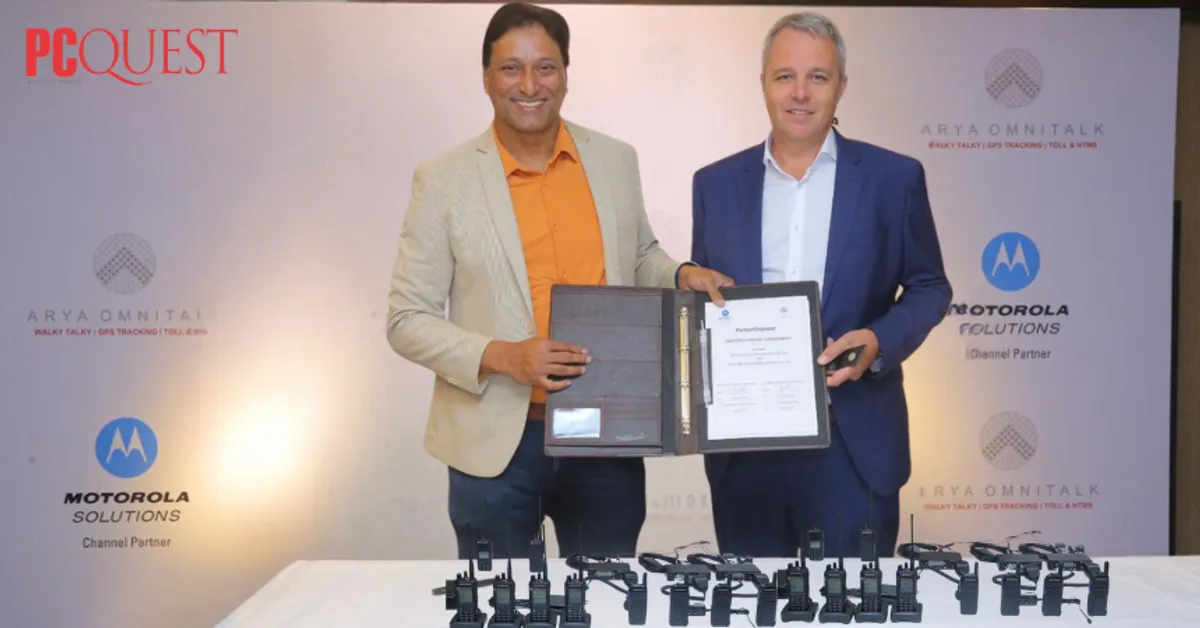 Motorola Solutions Partners with Arya Omnitalk in India