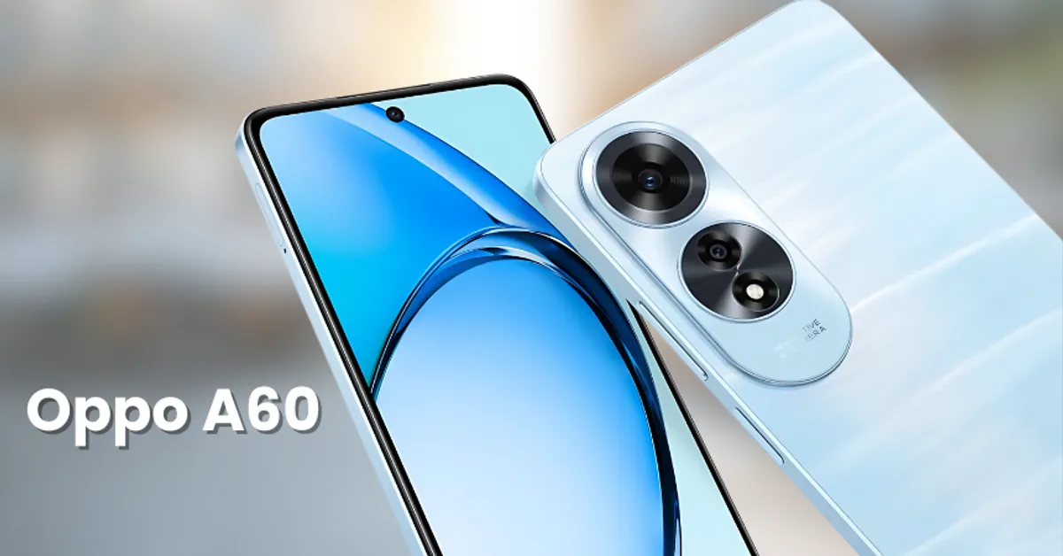Oppo A60 Launched as a Budget Smartphone for Rs. 18060