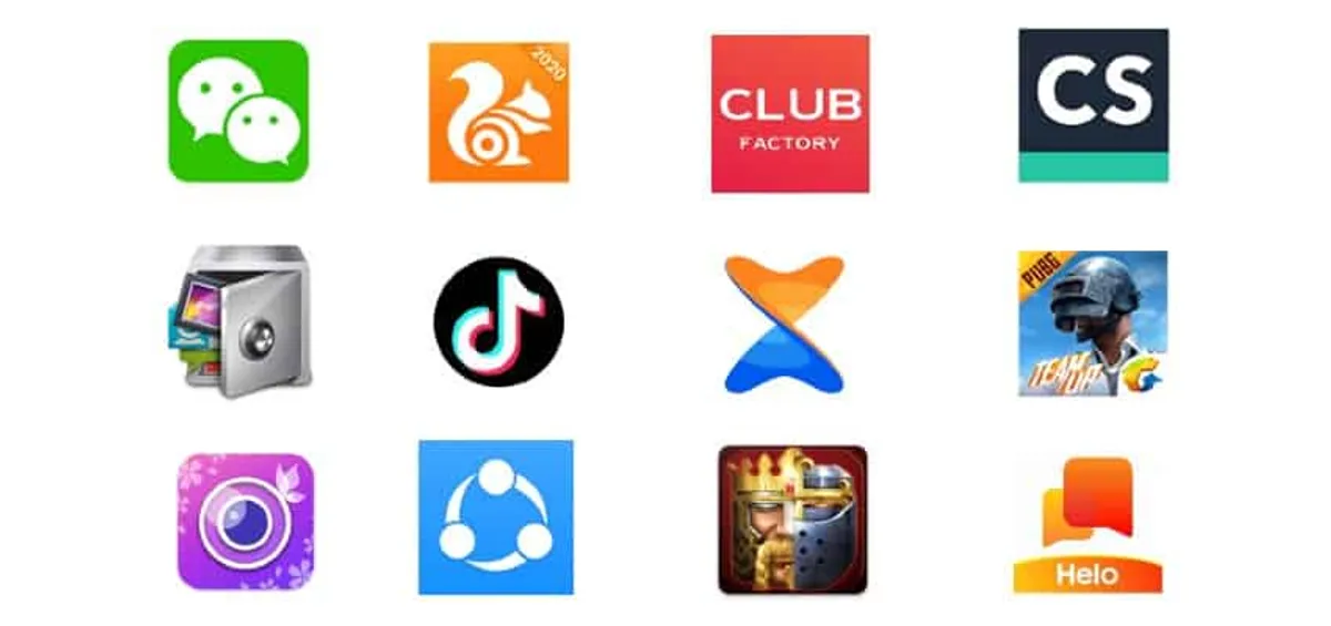 50+ Chinese Apps and their Alternatives