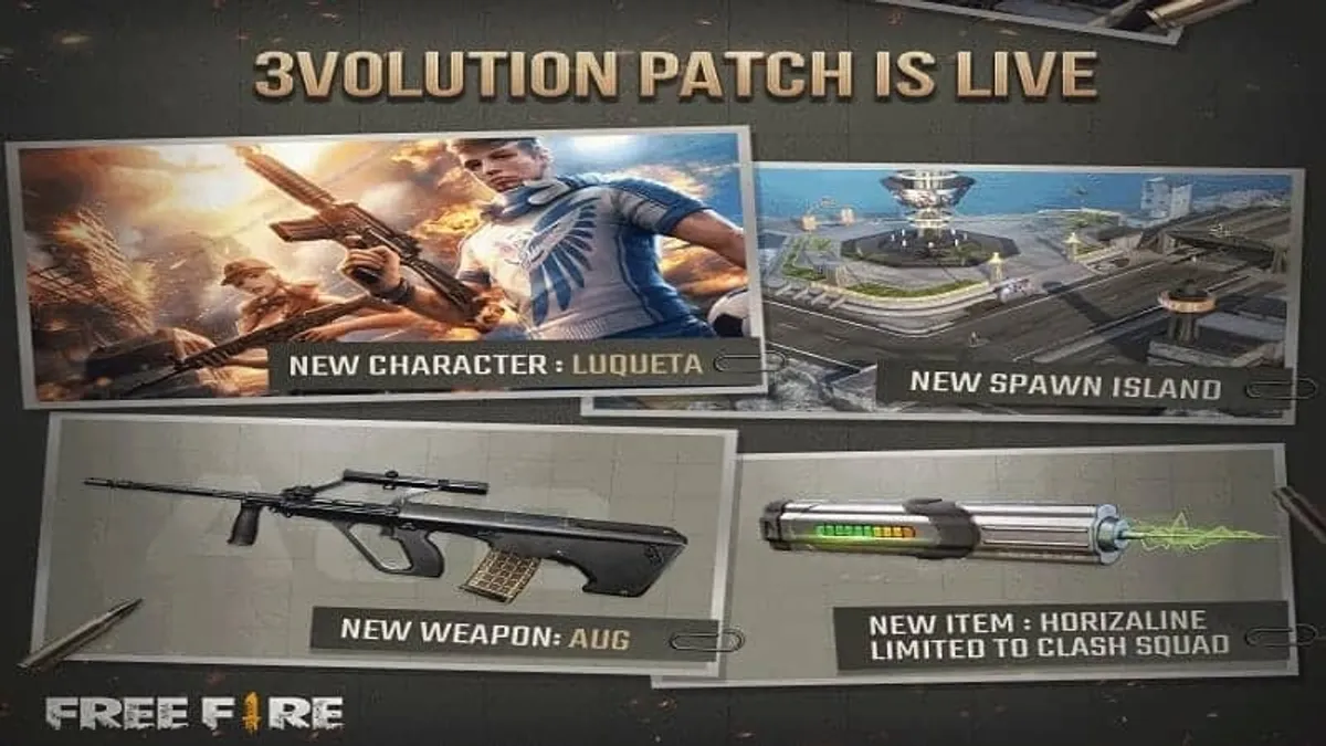 Garena Free Fire 3 Anniversary Update Is Here, New Character, Weapons Added