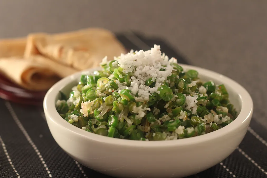 how to cook green beans by sanjeev kapoor