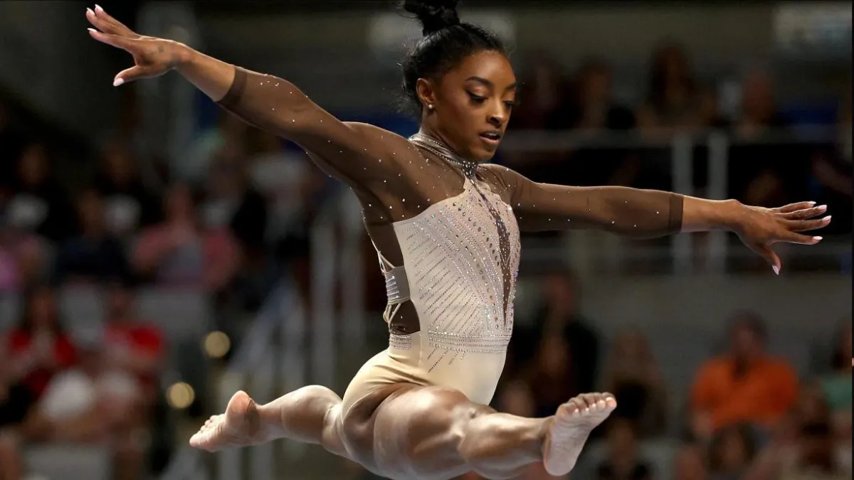 Simone Biles Makes History With Record 9th Title At Us Gymnastics