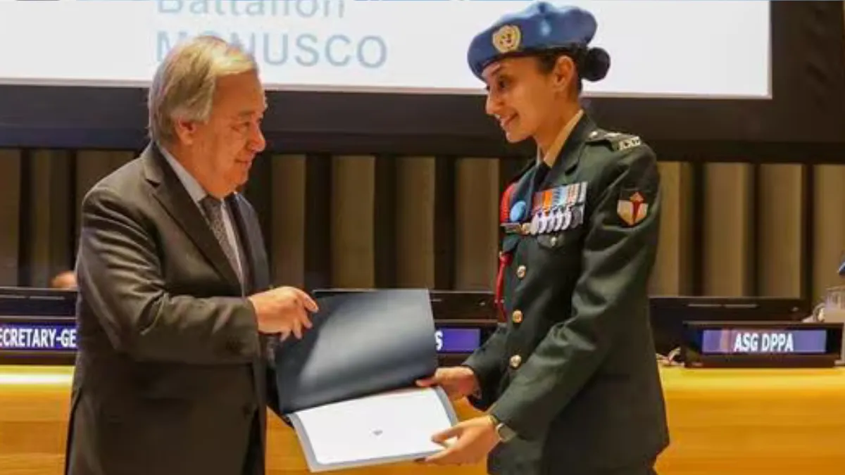 Meet Radhika Sen: Indian Major Honoured With Gender Advocate Award