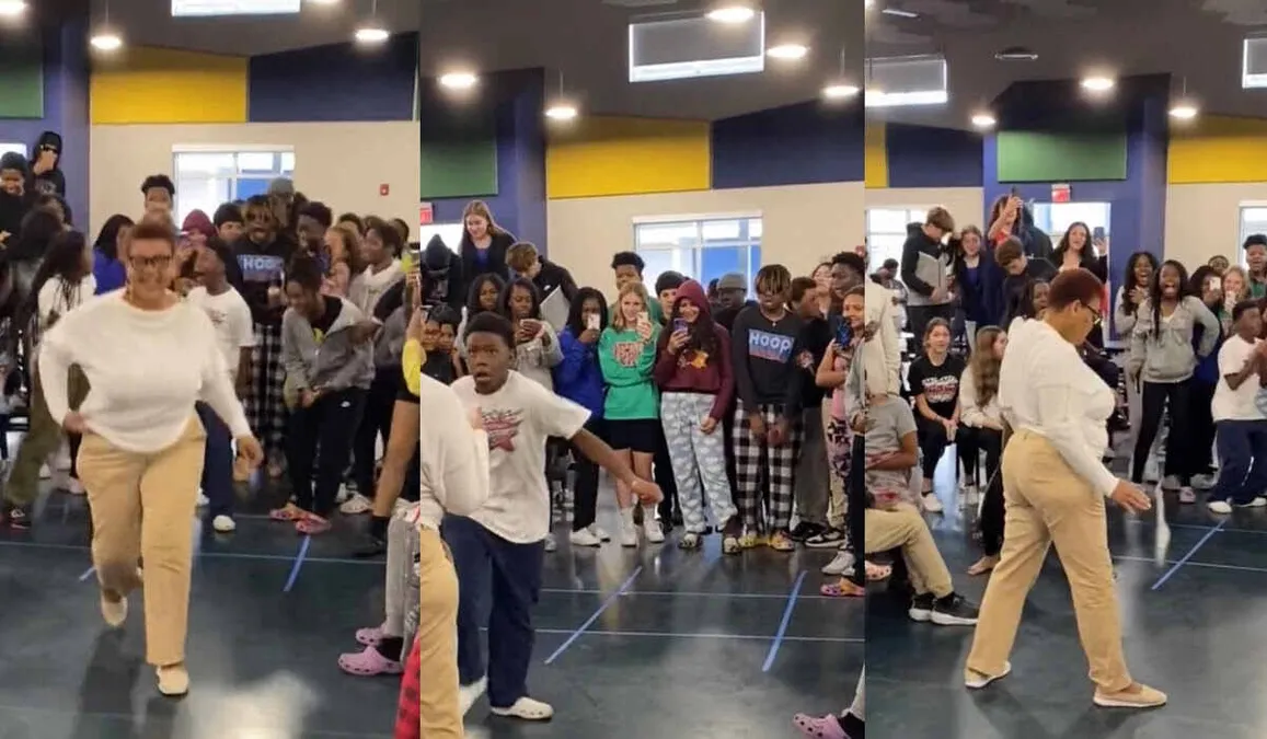 Video: You Can't Miss This Dance Face-Off Between An Eighth Grader And ...