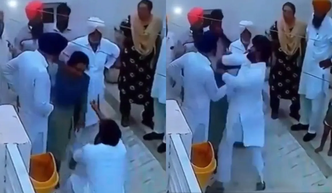 AAP MLA Baljinder Kaur Being Slapped By Husband, Video Goes Viral: Report