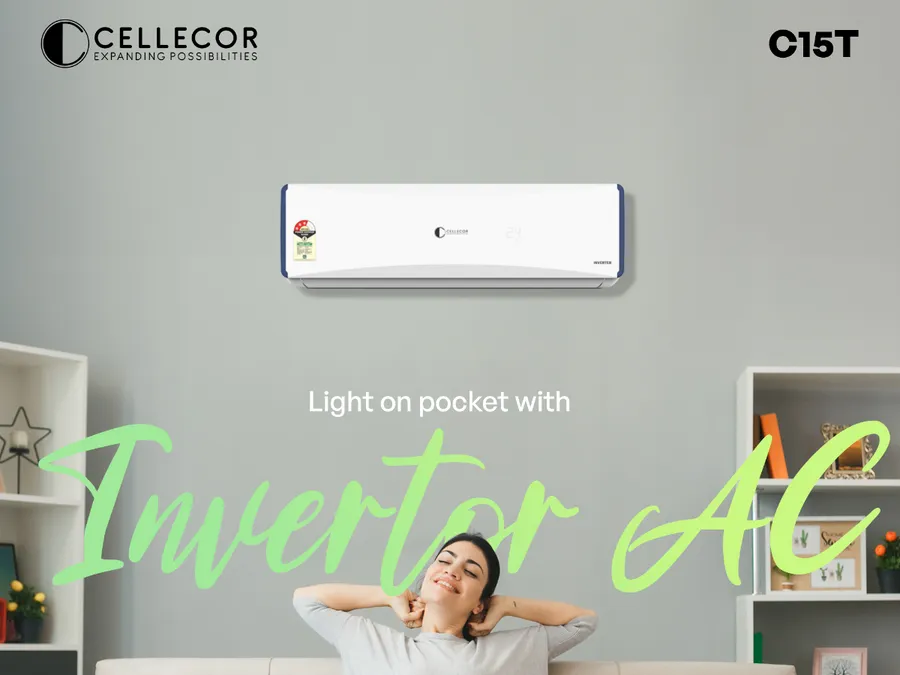 Cellecor Air Conditioner Features Fast Cooling Technology