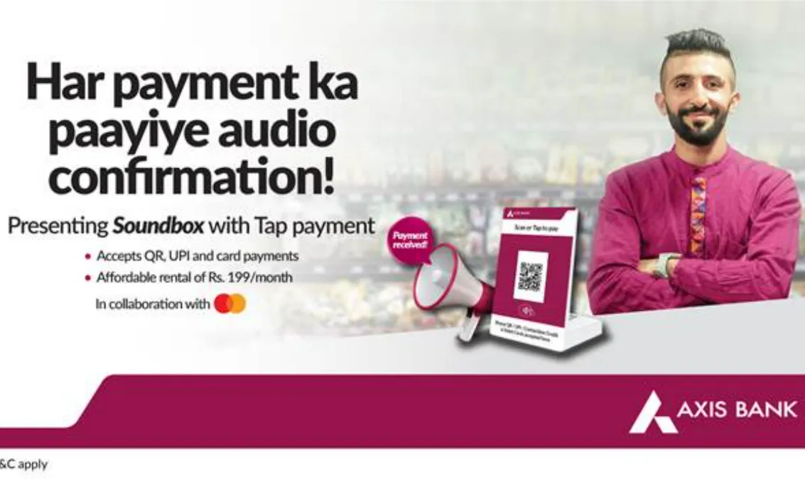 Axis Bank and Mastercard Launch NFC Soundbox for Merchants