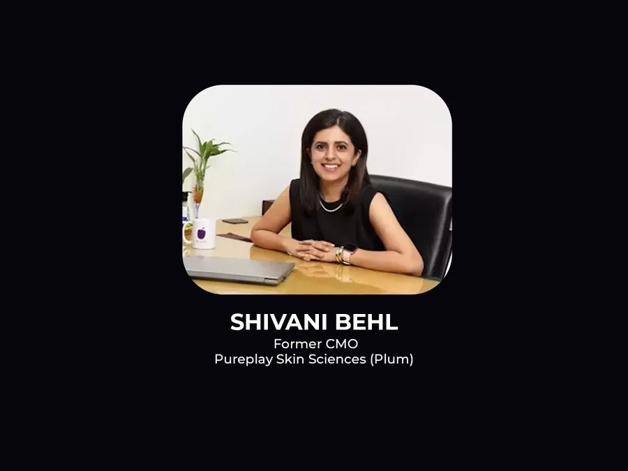Shivani Behl moves on from Pureplay Skin Sciences