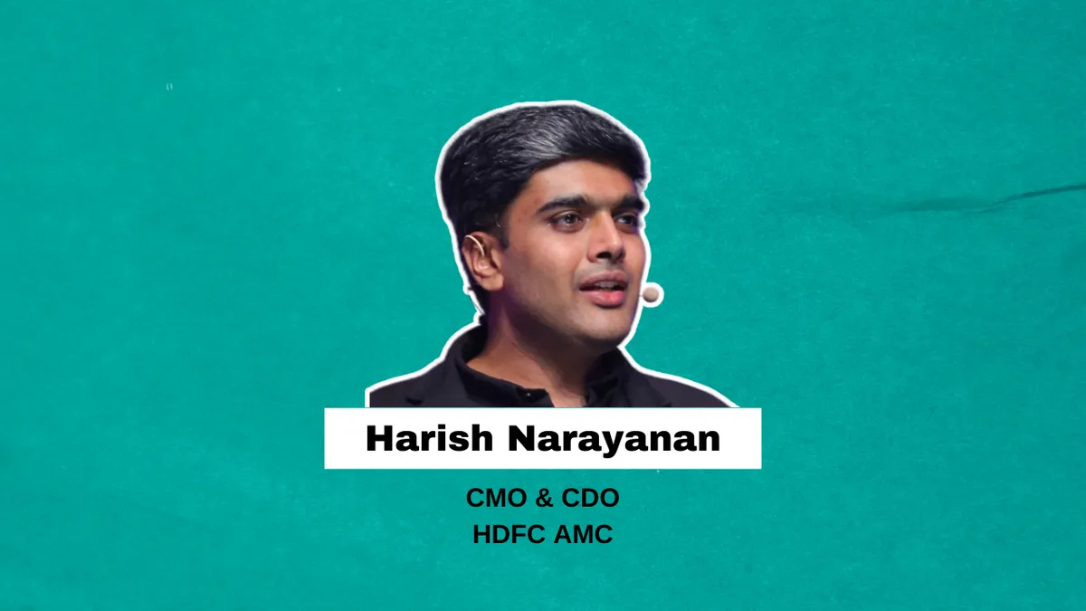 HDFC AMC appoints Harish Narayanan as its CMO & CDO