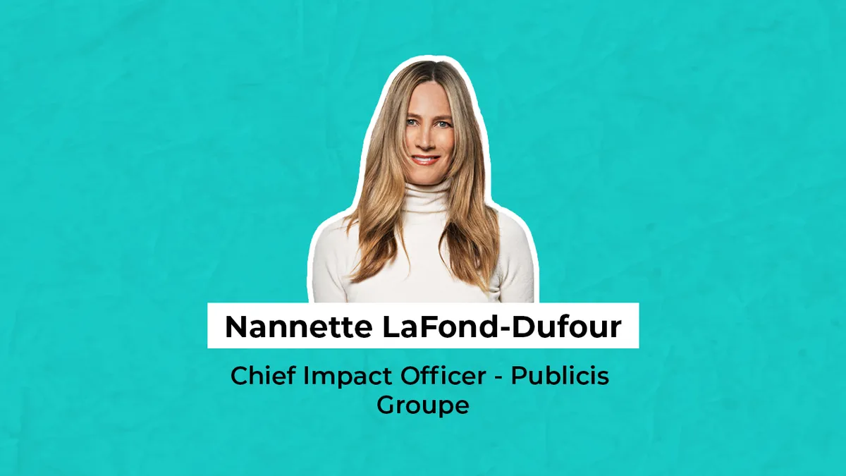 Nannette LaFond-Dufour joins Publicis Groupe as Chief Impact Officer