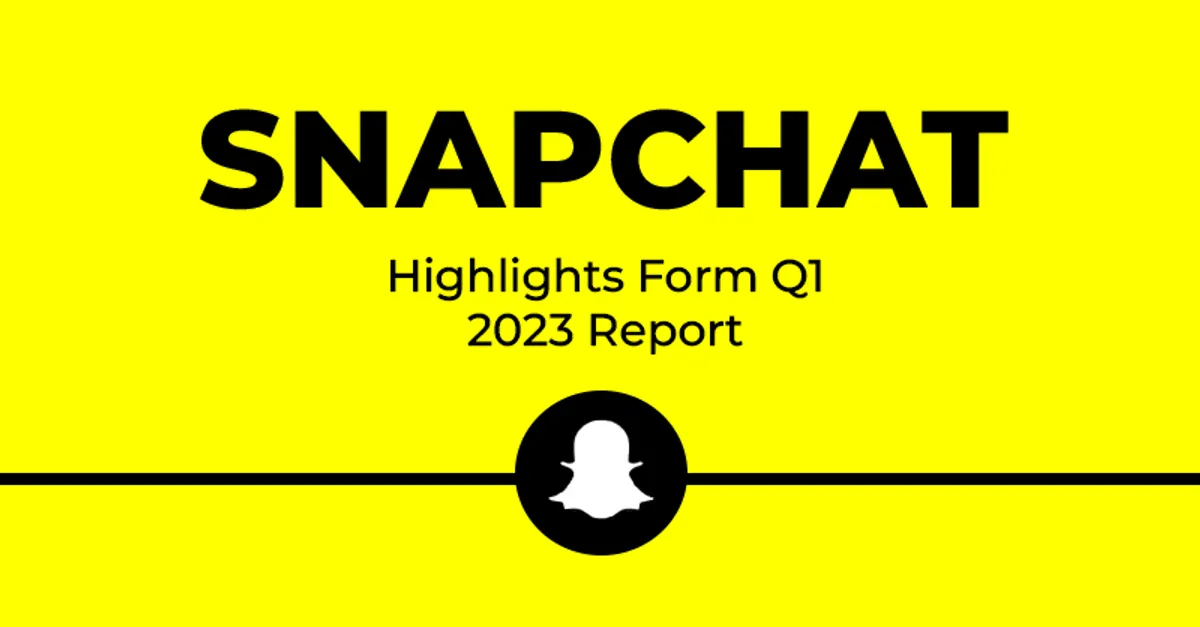 Key takeaways from Snapchat Q1 2023 revenue report