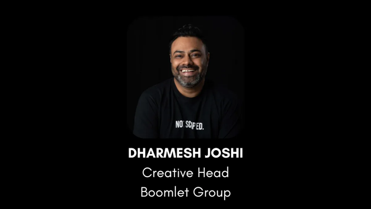 Boomlet Group appoints Dharmesh Joshi as Creative Head