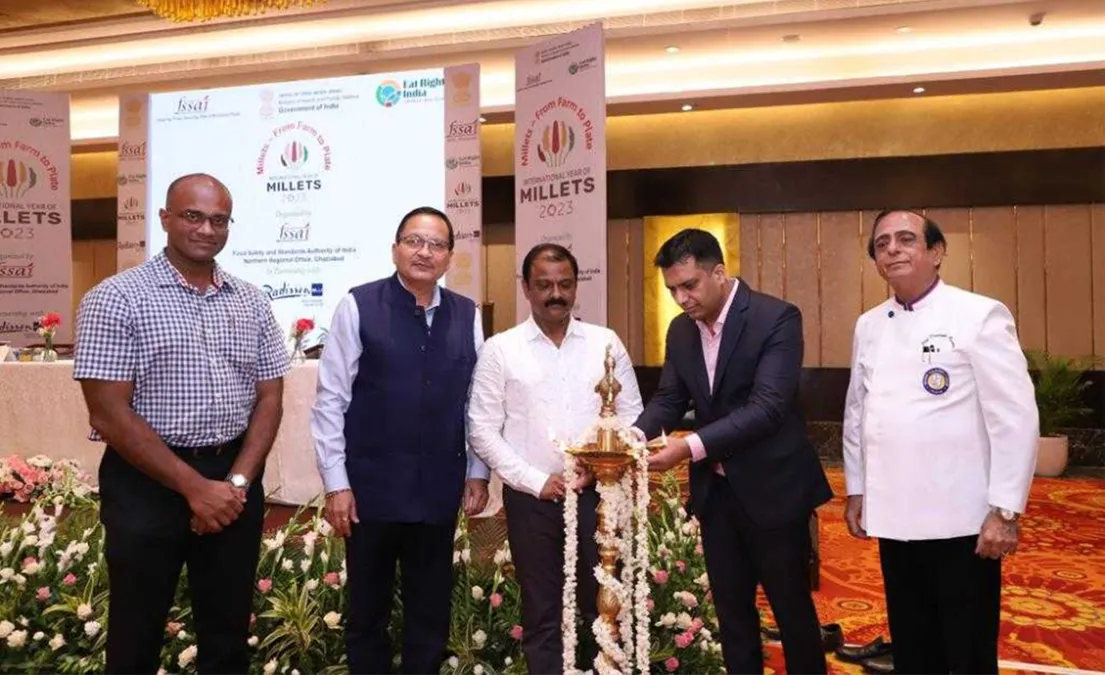 A millet awareness event