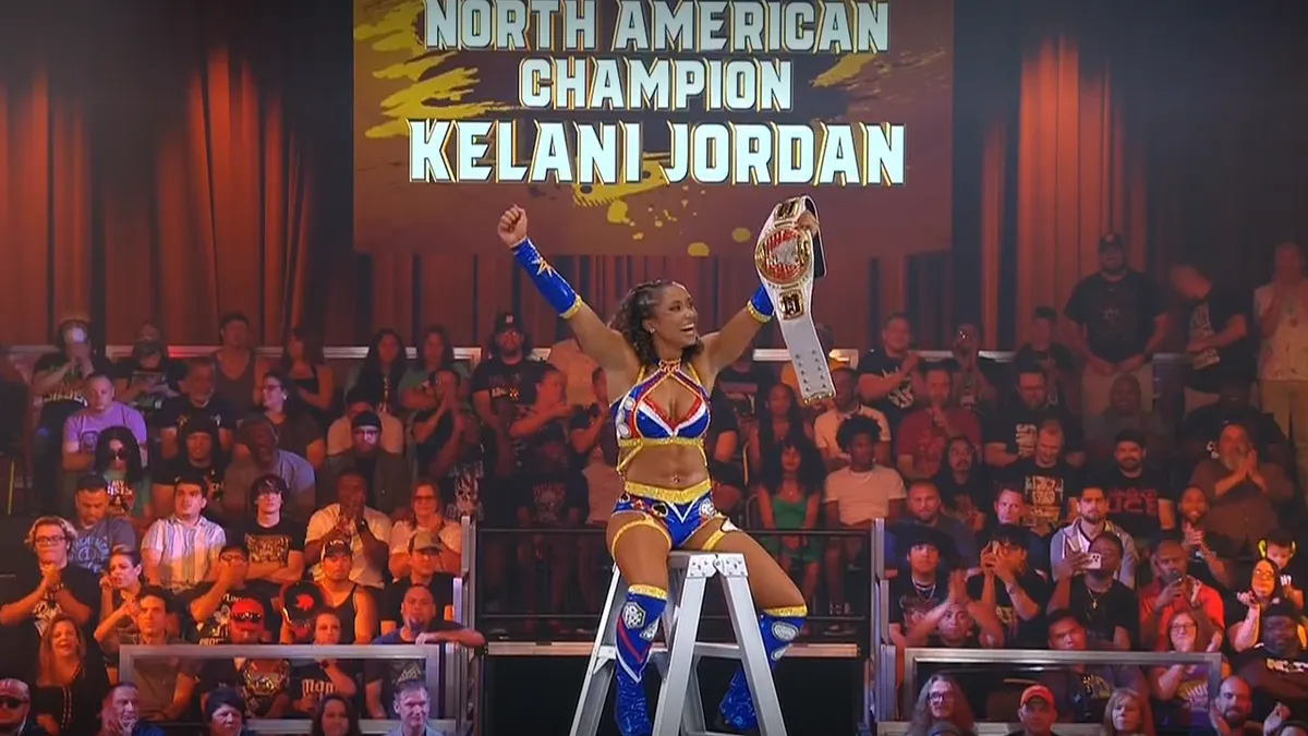 Kelani Jordan crowned first ever North American Women's Champion with ...