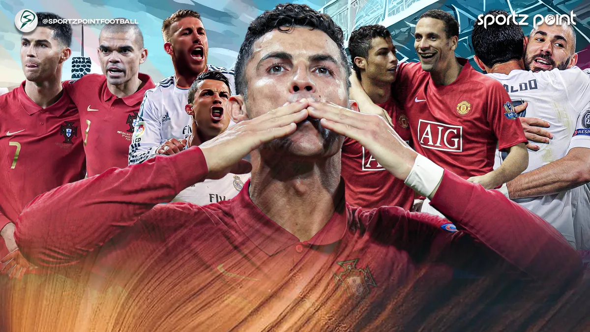 Football facts: 10 players who have played most games with Cristiano ...