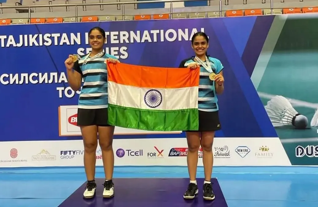 Panda sisters win gold in the BWF Tajikistan International Series 2023