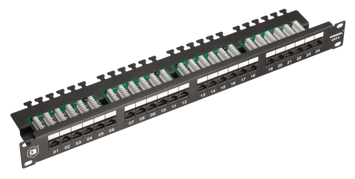 DIGISOL launches 90 degree UTP Patch Panels