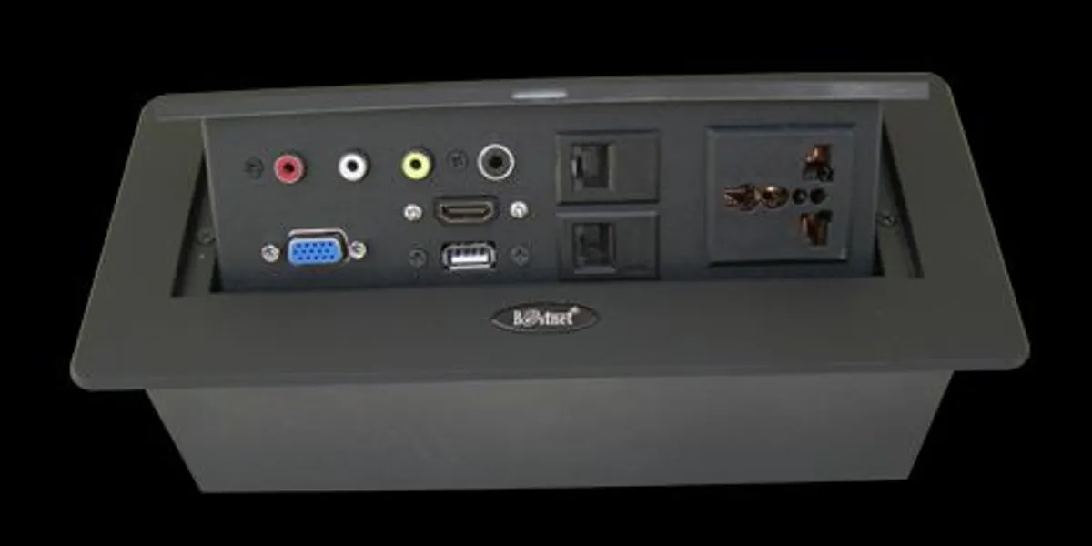 Eurotech unveils new plug and play, table-top flush mount Cable Cubby ...