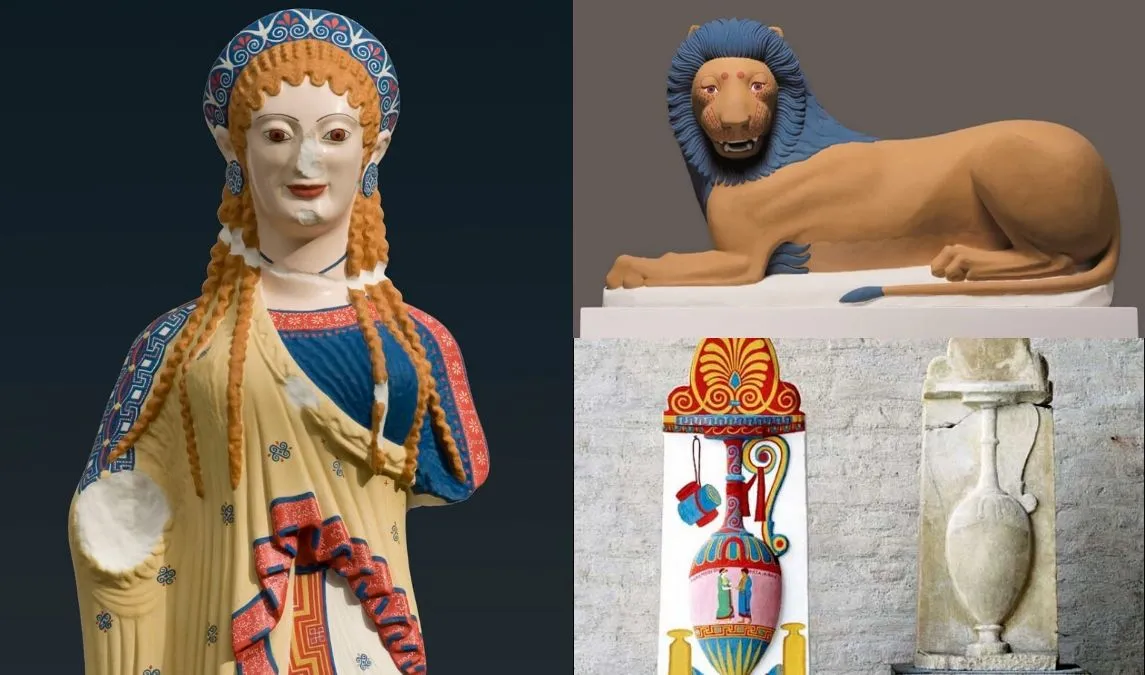 True colours of ancient Greek and Roman statues