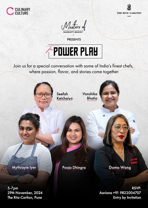 Masters of Marriott Bonvoy and Culinary Culture present ‘The Power Play ... Masters of Marriott Bonvoy and Culinary Culture present ‘The Power Play ...