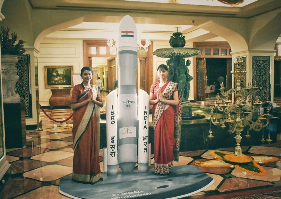 With the iconic landing of Chandrayaan 3 on the moon, Taj Hotels in ...