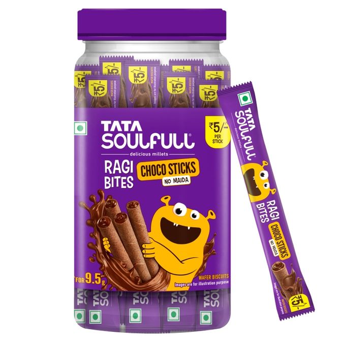 Tata Soulfull Launches Ragi Bites Choco Sticks: Unlocks the Power of ...