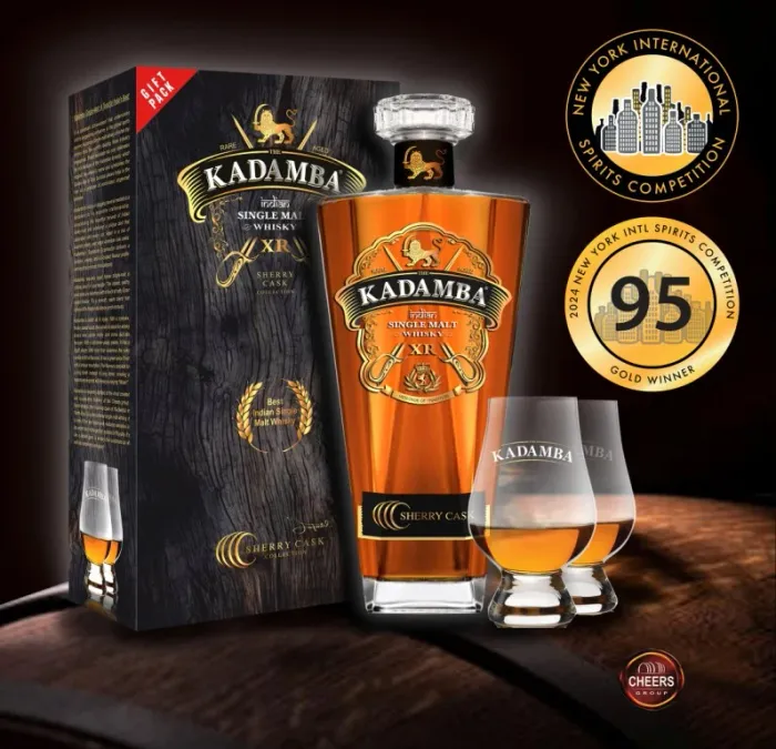 India's Kadamba Single-malt Conquers 'Gold' at New York International ...