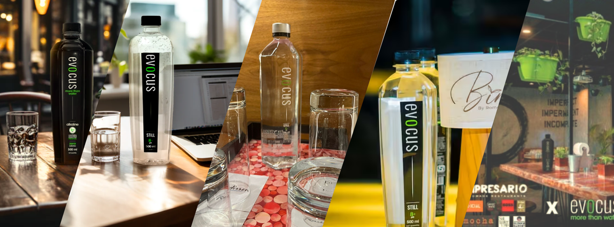 Evocus Black Alkaline Water Now in 250+ HoReCa Outlets Across India