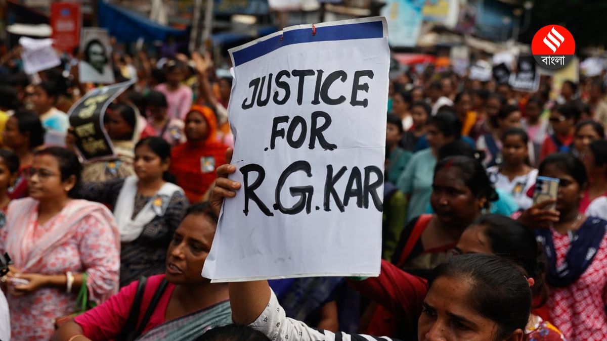 RG Kar Doctor rape and murder case protests hits city roads, see photos