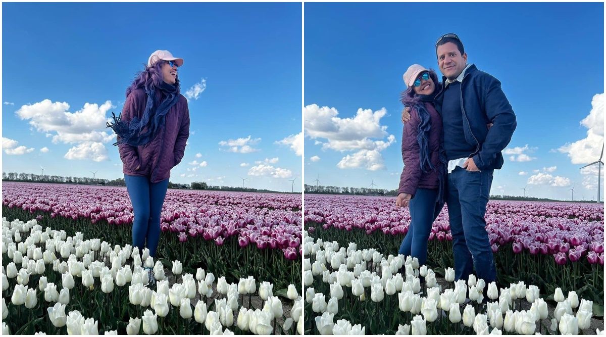 ടുലീപ് പൂക്കൾക്കിടയിൽ; കൂട്ടുകാരനൊപ്പമുള്ള യാത്രാചിത്രങ്ങളുമായി രഞ്ജിനി