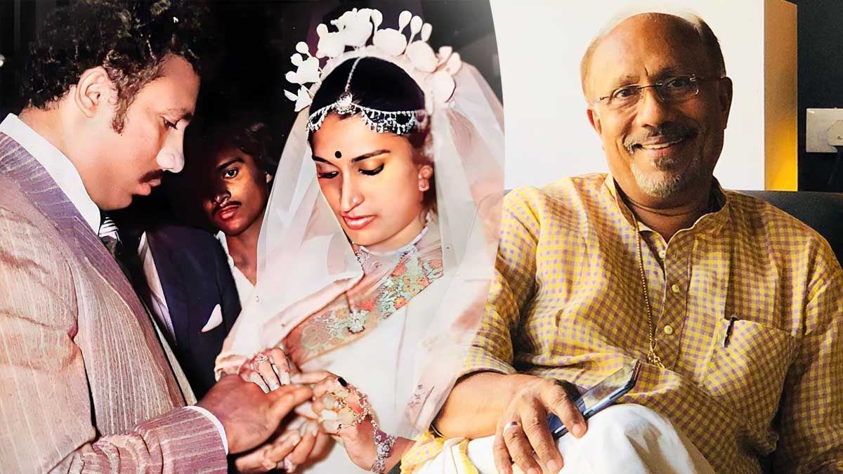 വിമാനയാത്രയിൽ ഒപ്പം കൂടിയ അപ്സരസ്; പ്രിയതമയ്ക്ക് ആശംസകളുമായി ഭദ്രൻ