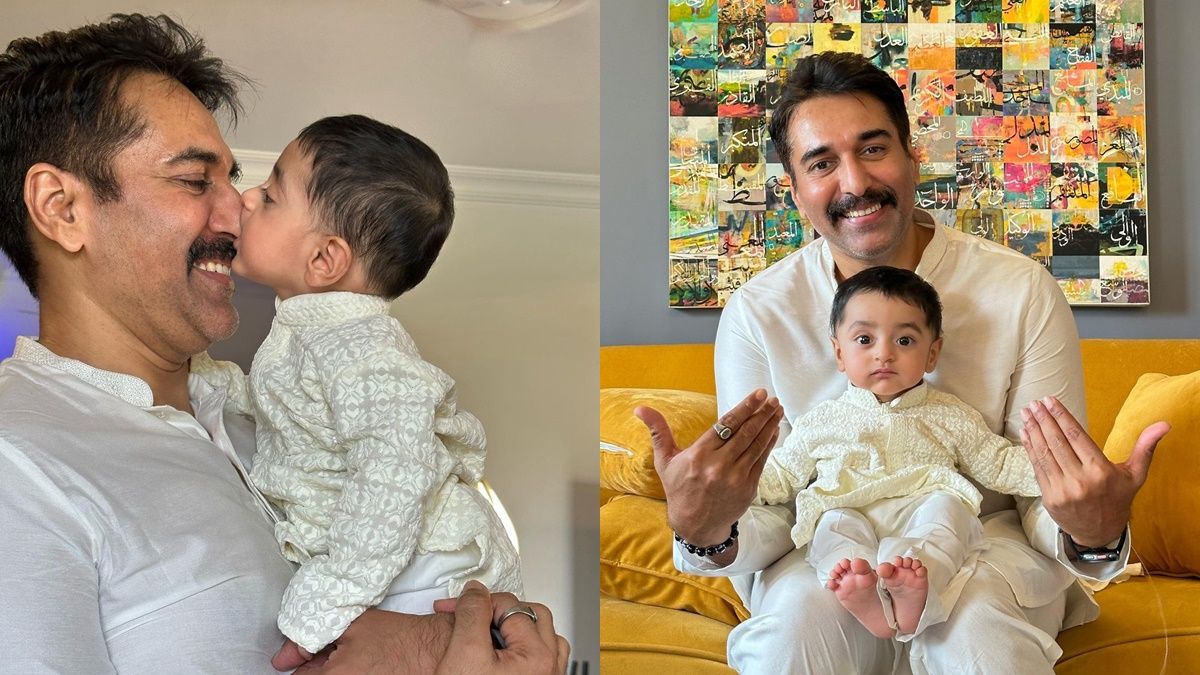 പേരക്കുട്ടിയെ കൊഞ്ചിച്ച് റഹ്മാൻ; മുത്തച്ഛന്‍ ഇപ്പോഴും ചുള്ള ...