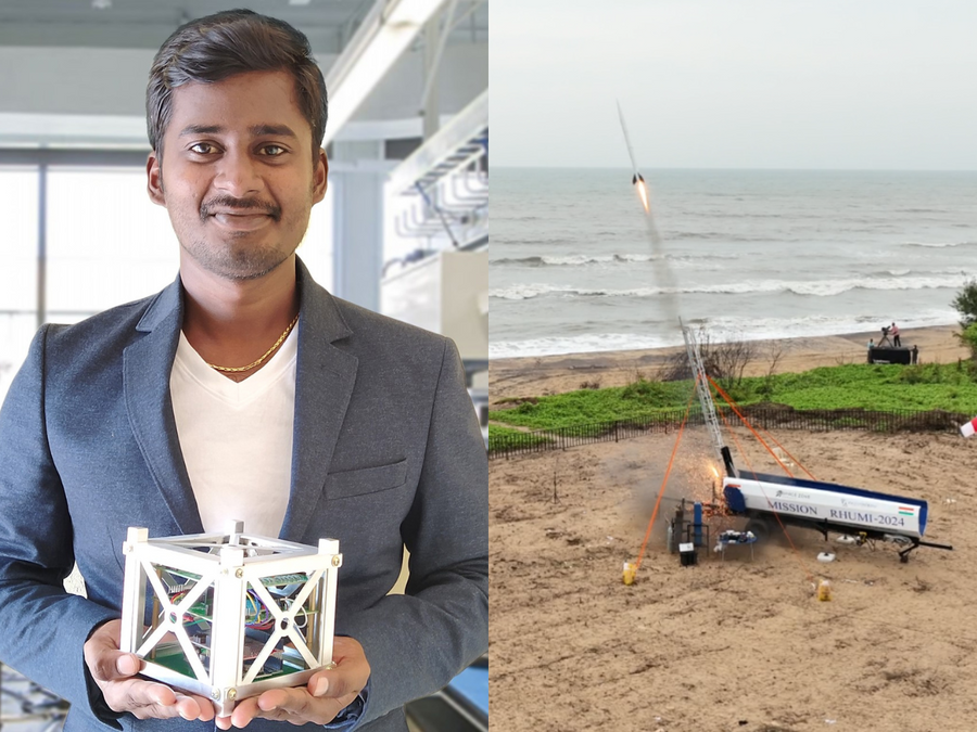 Meet the truck driver's son who launched India's first reusable hybrid ...