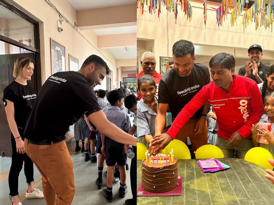 Deepinder Goyal, wife Grecia Munoz celebrate Zomato's 16th birthday ...