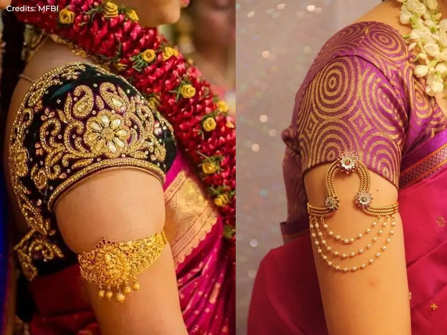 Wedding Armlet: Check Out These 9 Brands For Bajubandhs in Gold, Silver ...
