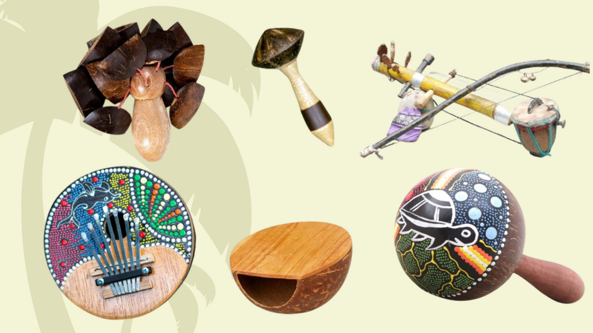 Coconut Instruments that will Make you Vibe to their Sounds