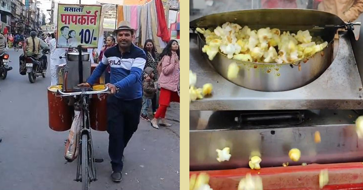 Cycle pe popcorn! Get your hands on these fresh popcorns if you are in ...