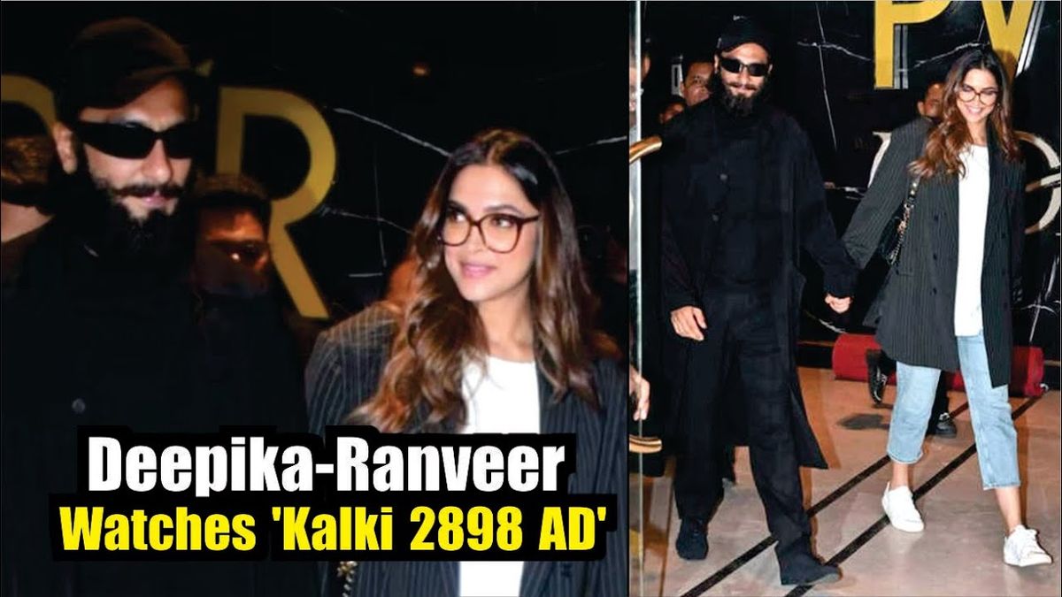 Deepika Padukone Flaunts Her Baby Bump As She Watches 'Kalki 2898 AD ...