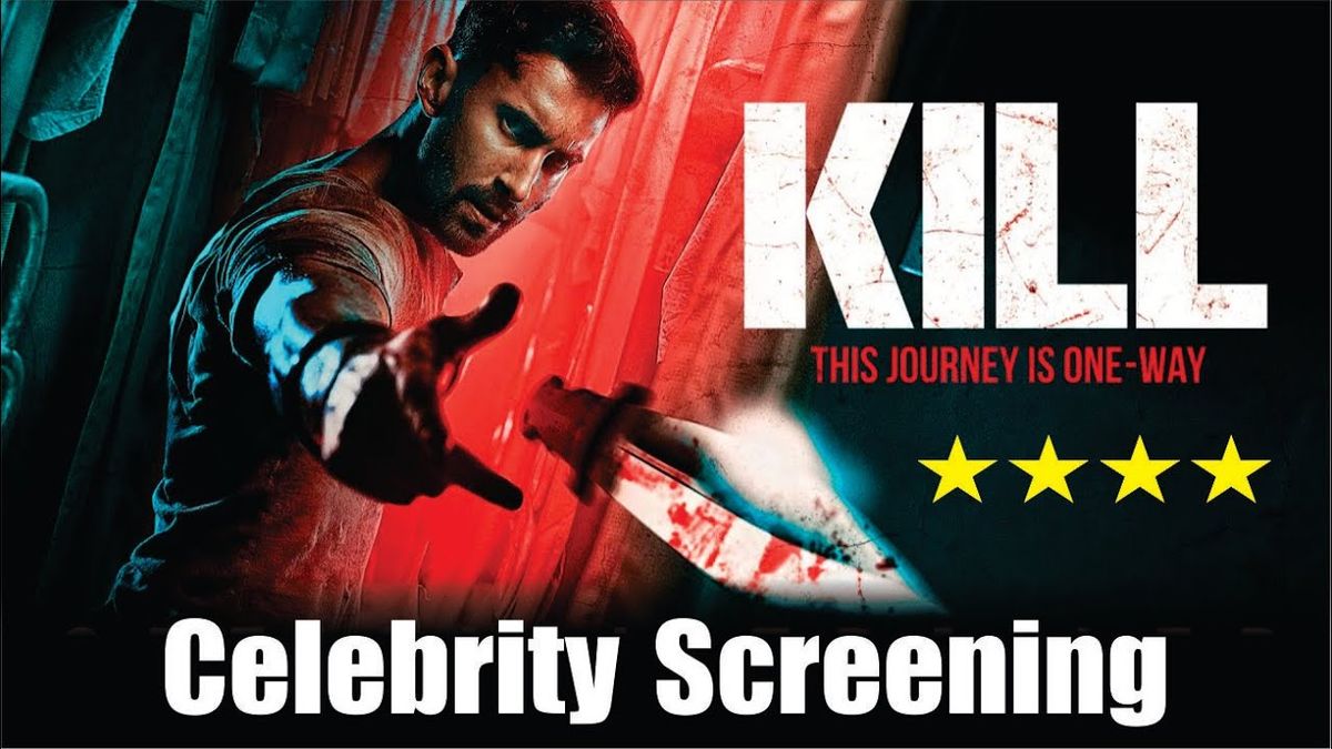 Kill Movie Special Screening | Kill Movie Review | Lakshya | Raghav ...