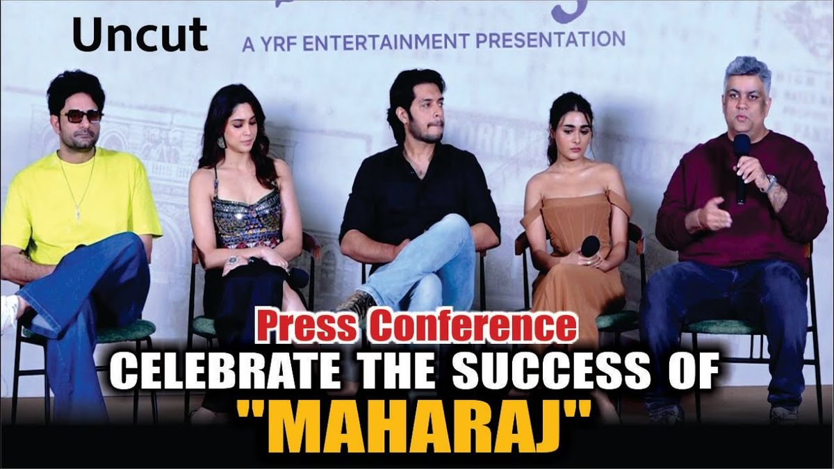 Celebrate The Success Of MAHARAJ | Press Conference | Junaid Khan ...