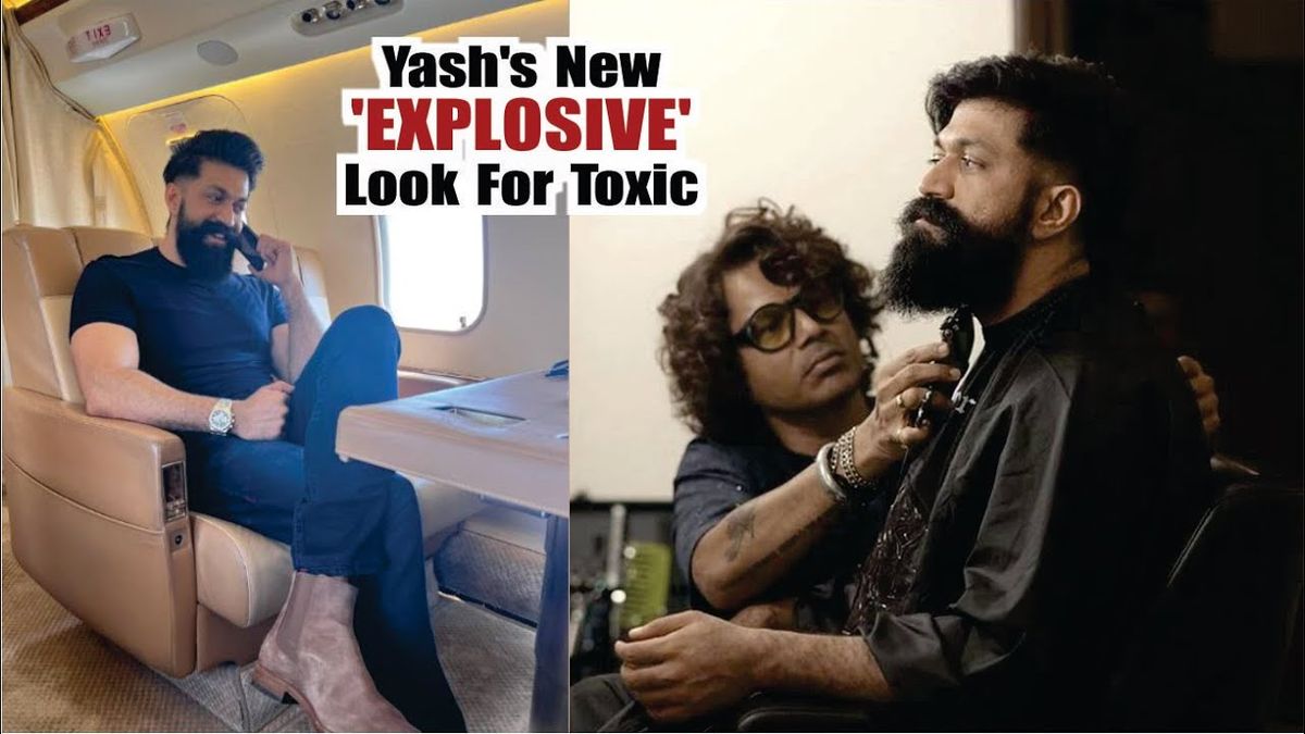 Yash's New 'EXPLOSIVE' Look For 'Toxic' Movie | Yash's Edgy New Haircut For Upcoming Film 'Toxic'