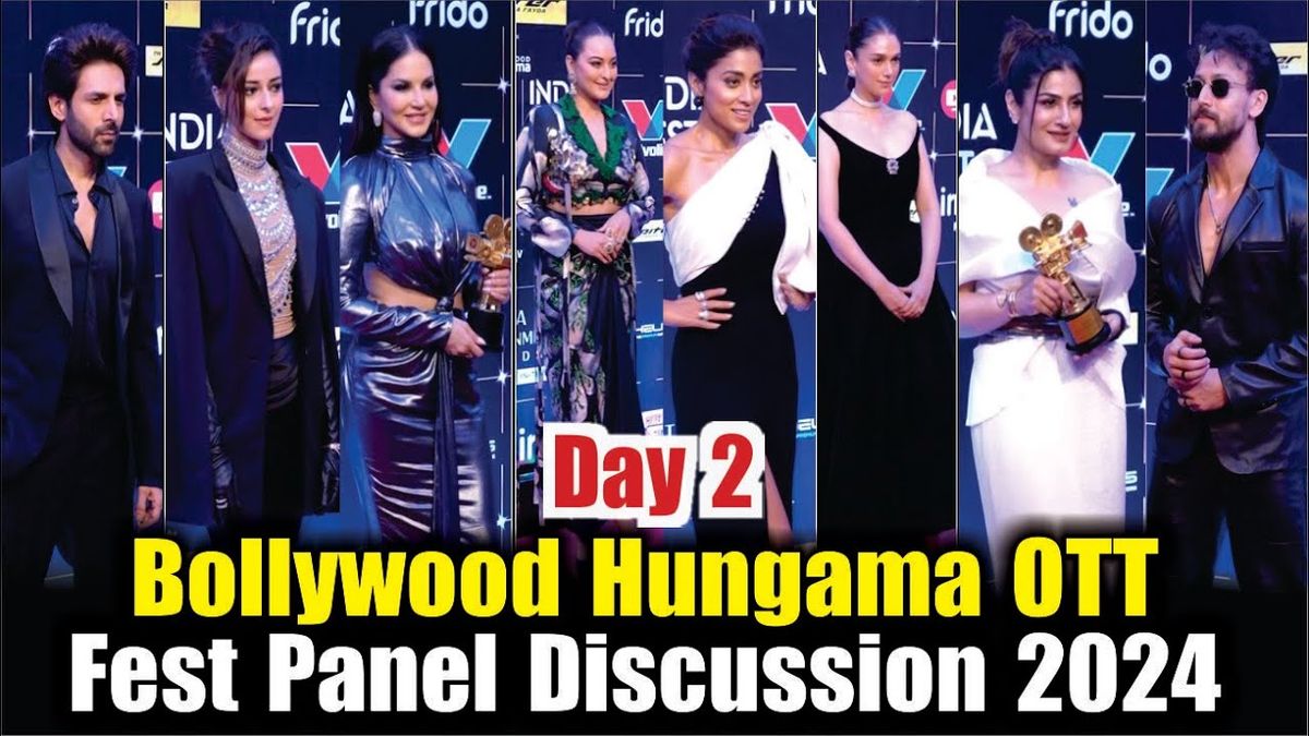 Kartik, Ananya, Kriti sanon & Many More At Bollywood Hungama OTT Fest Panel Discussion 2024 | DAY 02