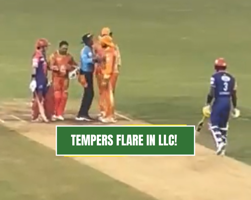 WATCH: Gautam Gambhir and Sreesanth exchange heated words during LLC 2023 Eliminator