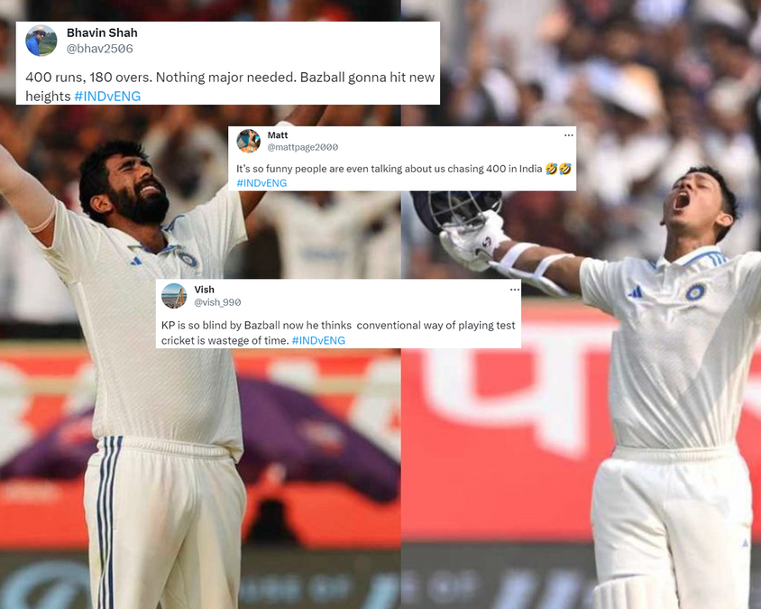 ‘Funny people are talking about chasing 400’ – Fans react after India ...