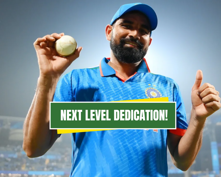 Mohammed Shami participated in ODI World Cup 2023 while taking pain ...