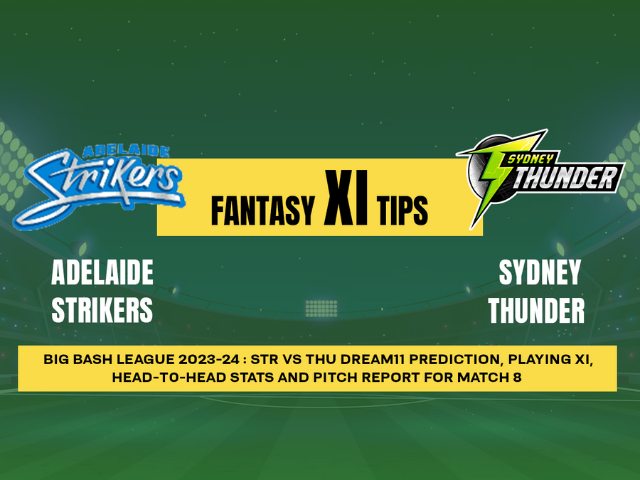 Str Vs Thu Dream11 Prediction Fantasy Cricket Tips Playing Xi Pitch