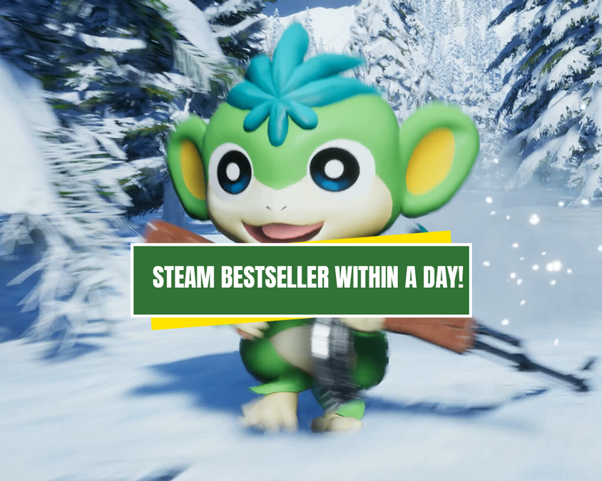 Palworld sells over 1 million copies in just 8 hours