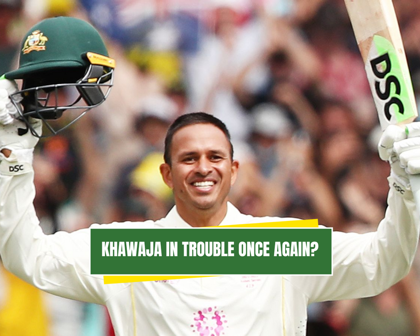 Usman Khawaja forced to remove black dove sticker from bat on Day 3 of ...